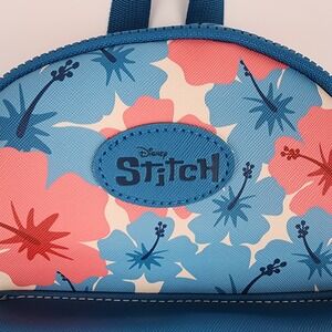 Bioworld | Bags | Disney Stitch Hawaiian Hibiscus Floral Mini Backpack ...